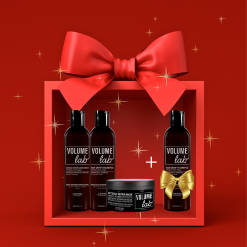 JUL REA! Volume Lab hela uppsättningen: Shampoo, Conditioner, Mask ...